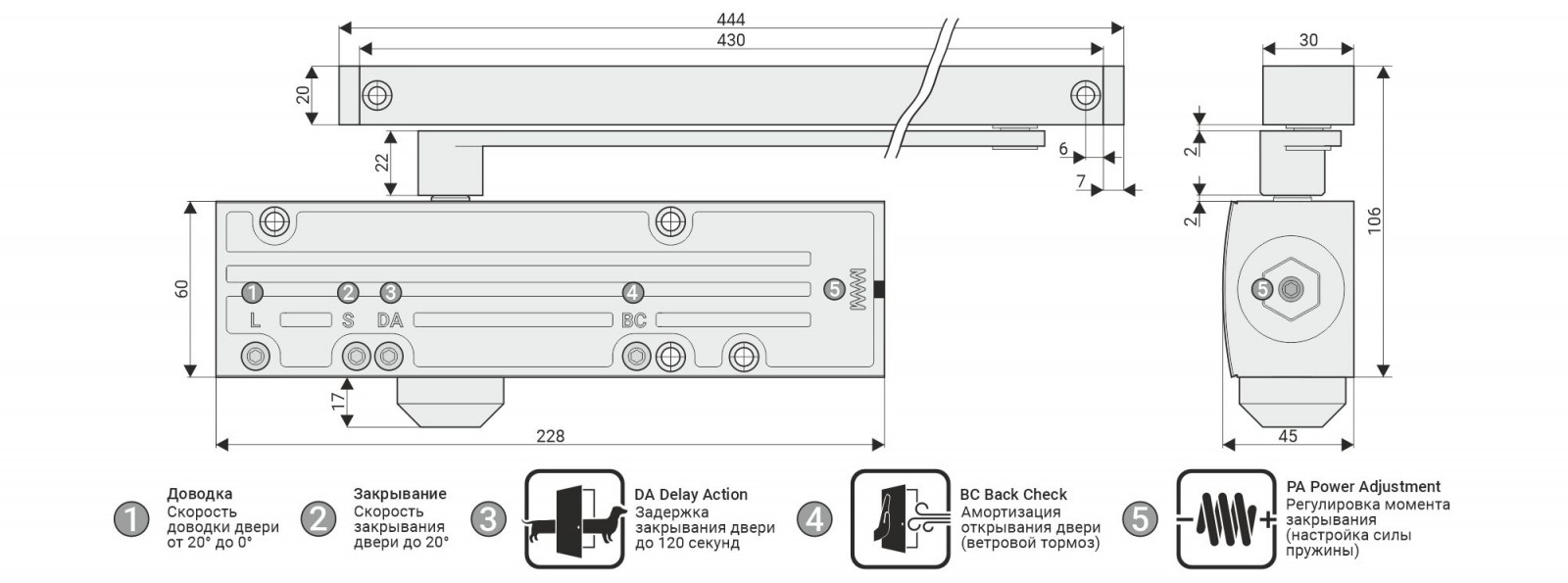 DC-025-095 SL+HO+DA+BC PRO – купить | DC-025-095 SL+HO+DA+BC PRO по низким ценам